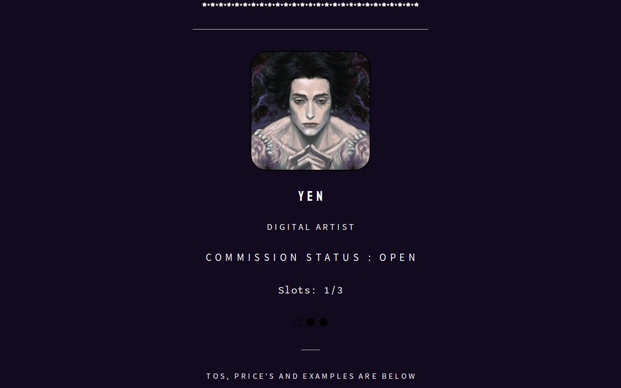 Commission info yay!!